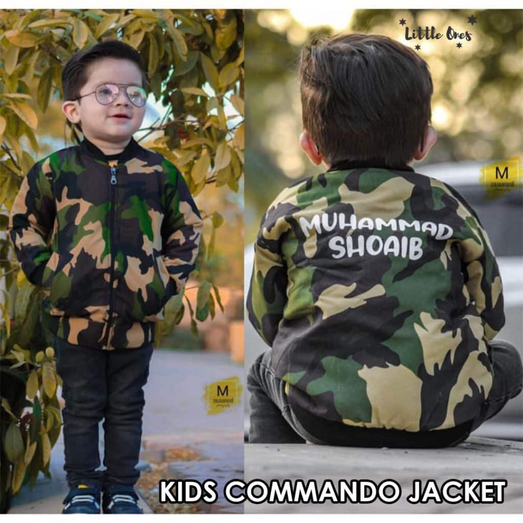 Kids Commando Bomber Jacket - Little Ones