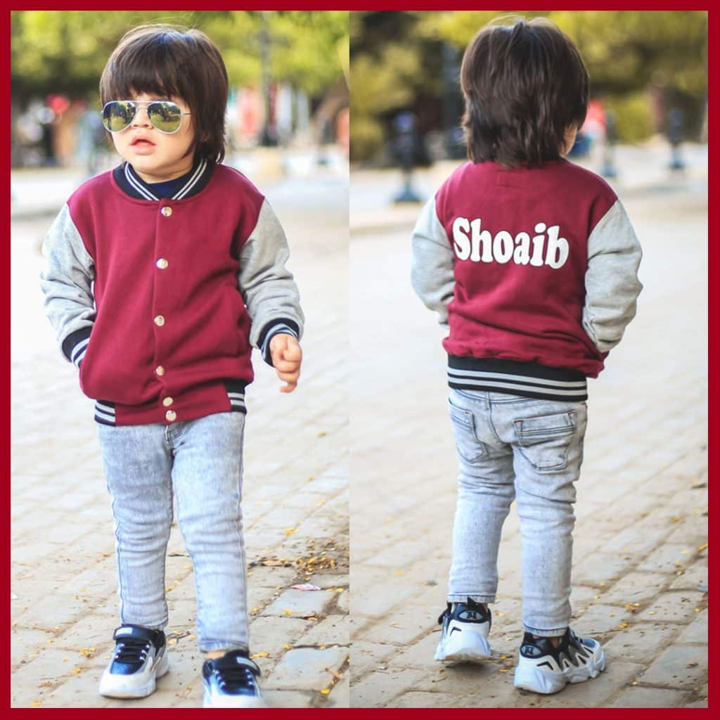Kids Name Varsity Jacket Archives - Little Ones