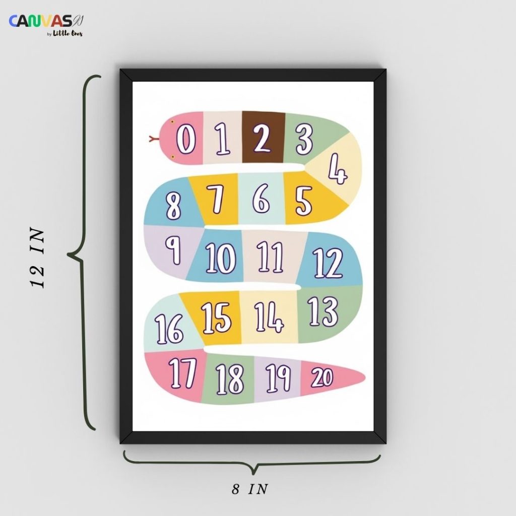 Number Snake Frame - Little Ones